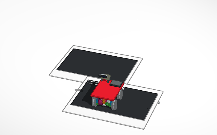 3D design Autonomous vehicle - Tinkercad