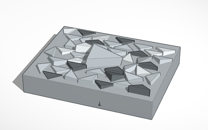 3D design DIAMOND PLAYBUTTON - Tinkercad