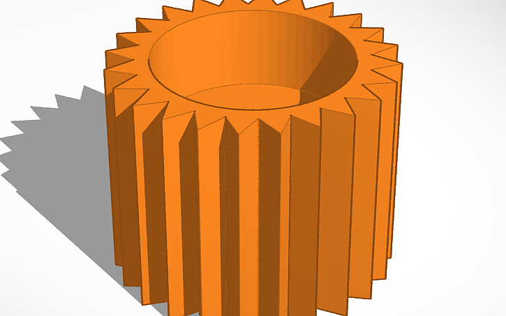 3D design Halogen Torchiere Rotary Switch Knob - Tinkercad