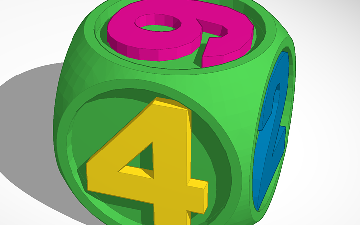 3D design The Dice | Tinkercad