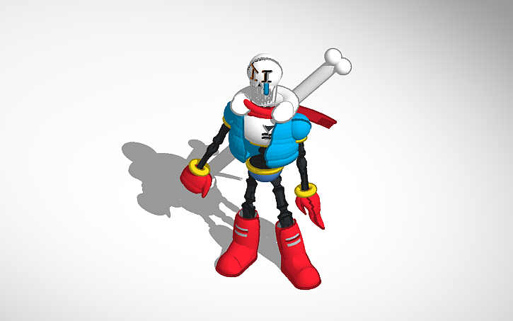 3D design disbelief papyrus - Tinkercad