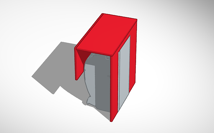 3D design Hand Sanitizer Dispenser - Tinkercad
