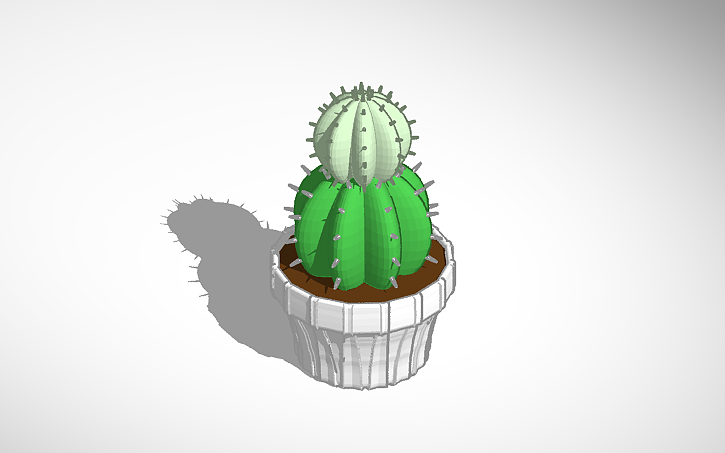 3D design CACTUS - Tinkercad