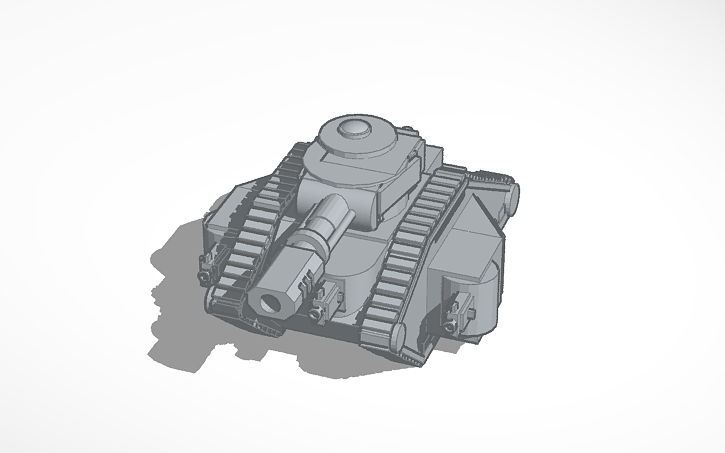 3D design Leman russ - Tinkercad