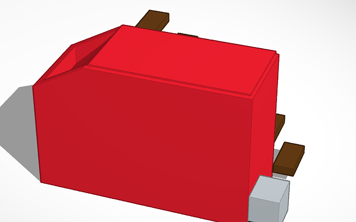 3D design dog house | Tinkercad
