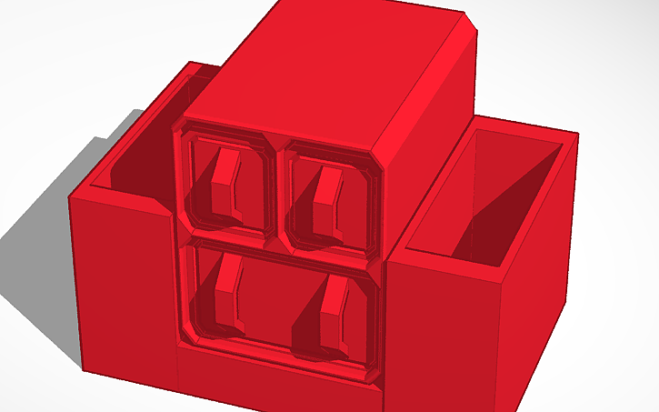 3D design Desktop Organizer - Tinkercad