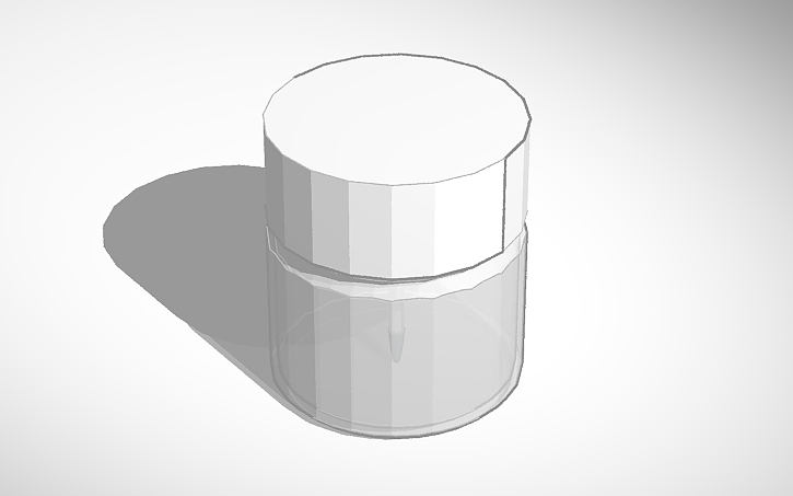 3D design tamia acrylic paint - Tinkercad