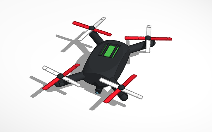 3D design Drone | Tinkercad