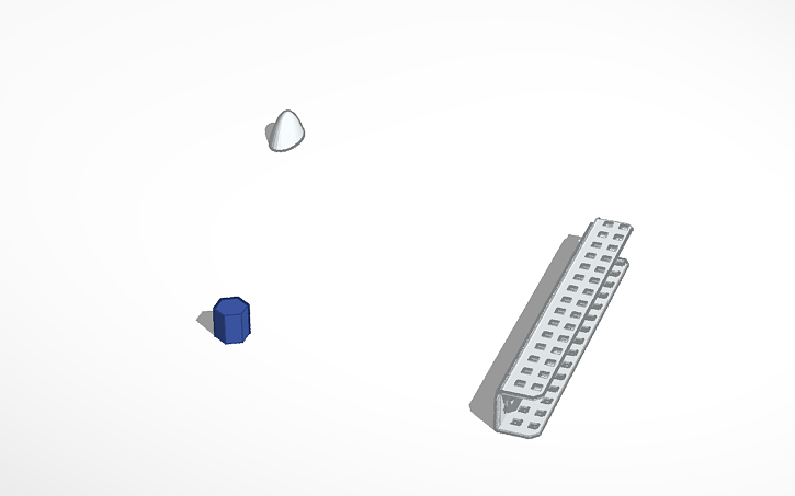 3D design C channel Vex | Tinkercad