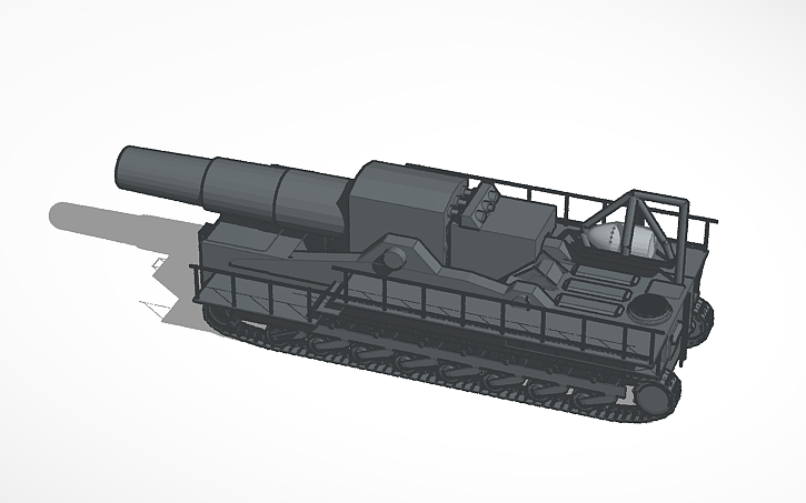 3D design Karl Gerat Tank - Tinkercad