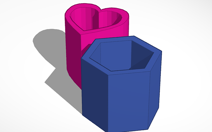 3D design PENCIL HOLDERS - Tinkercad