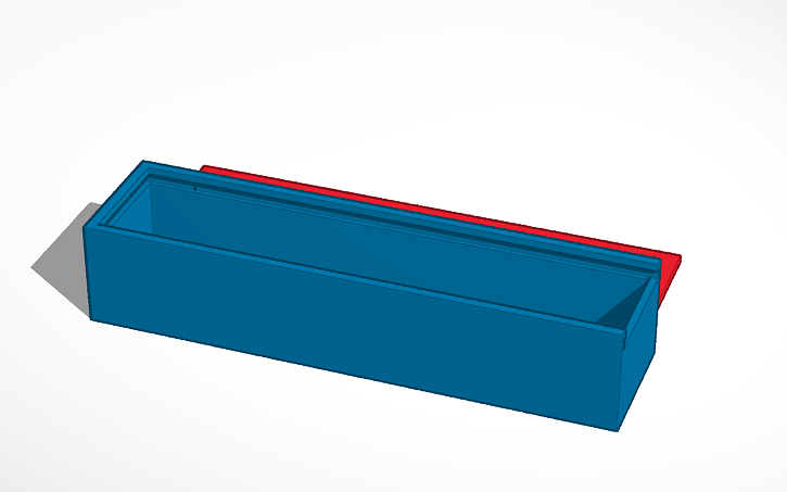 3D design universal box - Tinkercad