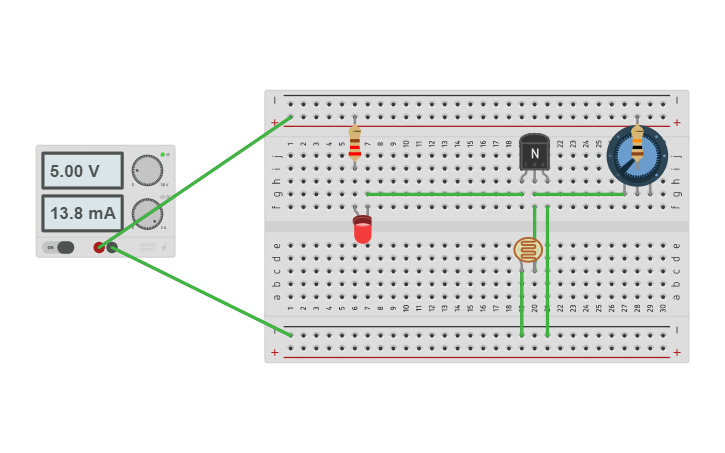 Circuit design Challenge 9 - Tinkercad
