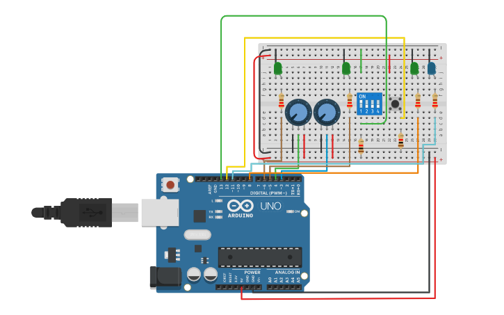 Circuit design Lab 2 Final | Tinkercad