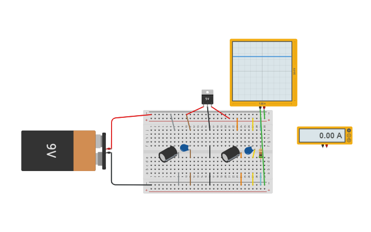 Circuit design Solar Power Based Mobile Charger Module - Tinkercad