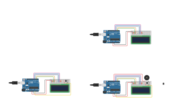 Circuit design PTT3 Modul 4 - Tinkercad