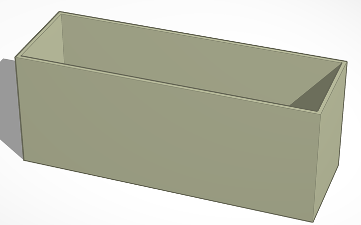 3D design Little tool box - Tinkercad