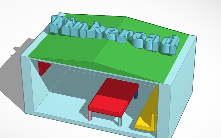 3D design Tinkercad House | Tinkercad