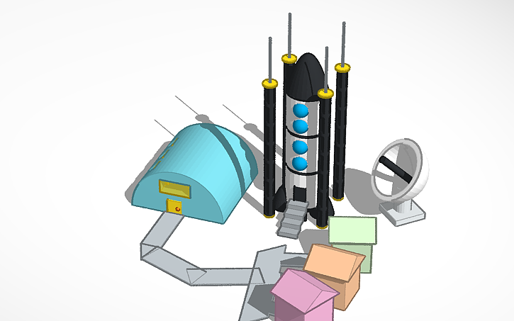 3D design the space - Tinkercad