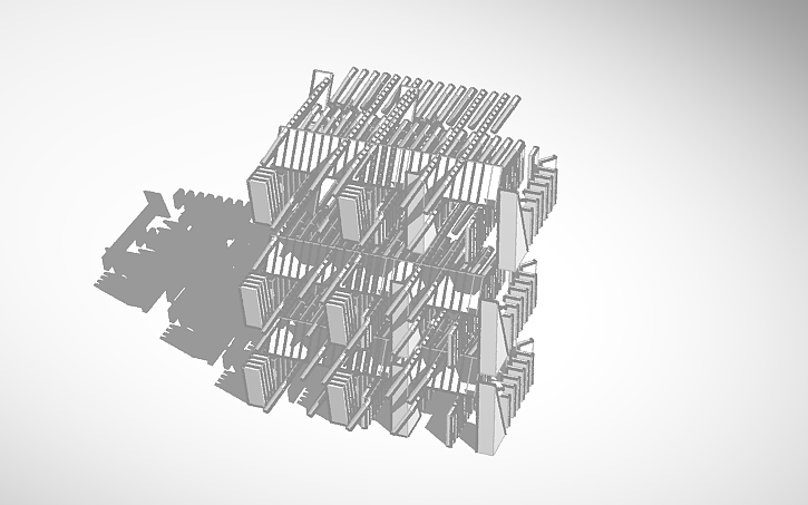 3D design TOWER OF SHINY in simlab - Tinkercad