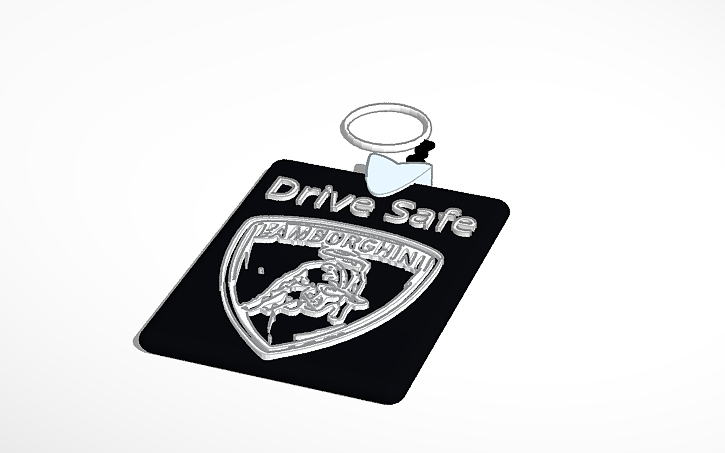 3D design Keychain - Tinkercad