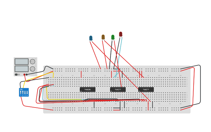Circuit design Incredible Blad - Tinkercad