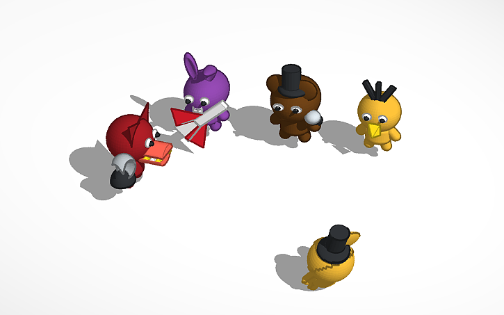 3D design Derpy FNAF - Tinkercad