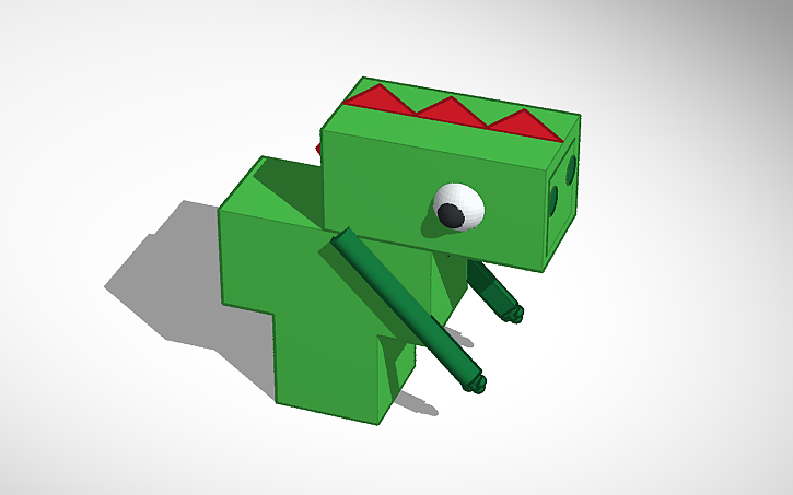 3D design DİNOSAUR - Tinkercad