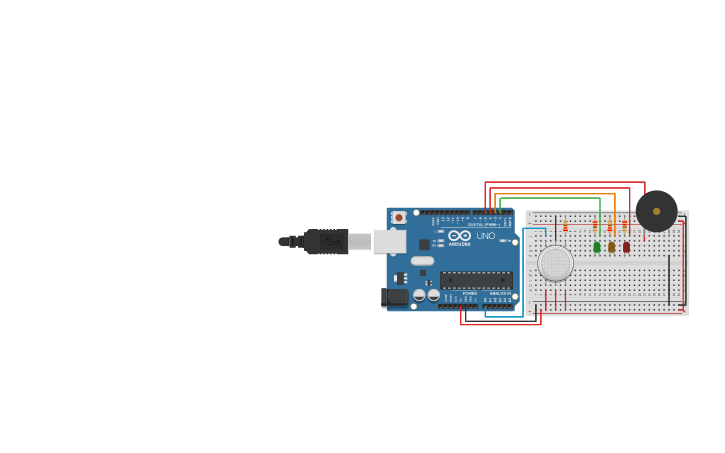 Circuit design Gas_Sensor - Tinkercad