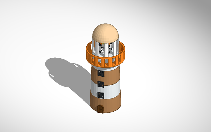 3D design LIGHTHOUSE - Tinkercad