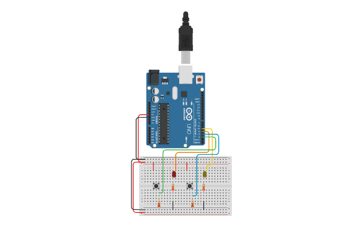 Circuit design IF | Tinkercad