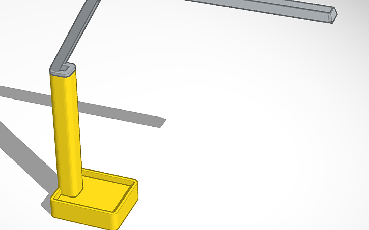 3d Design Led Lamp Tinkercad