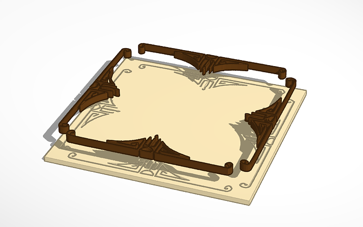 3d Design 3d Frame 1 Tinkercad