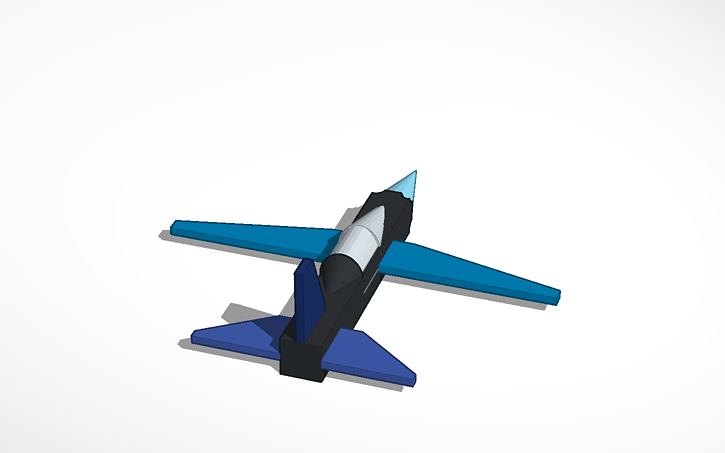 3D design plane - Tinkercad