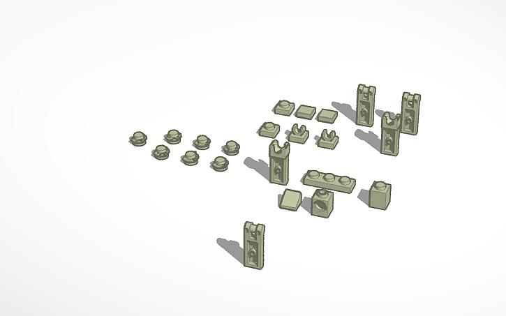 3D design IXROLLOUTIX Lego ROTF Megatron Part 2 - Tinkercad