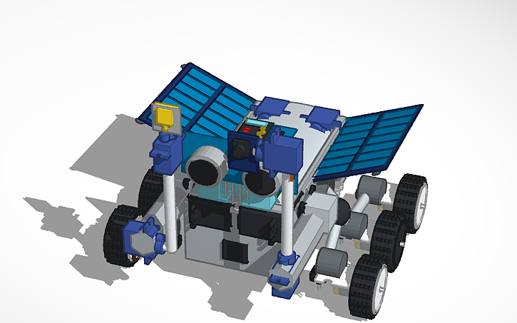 3D design Copy of SPARK Space Exploration Microbot (update) | Tinkercad