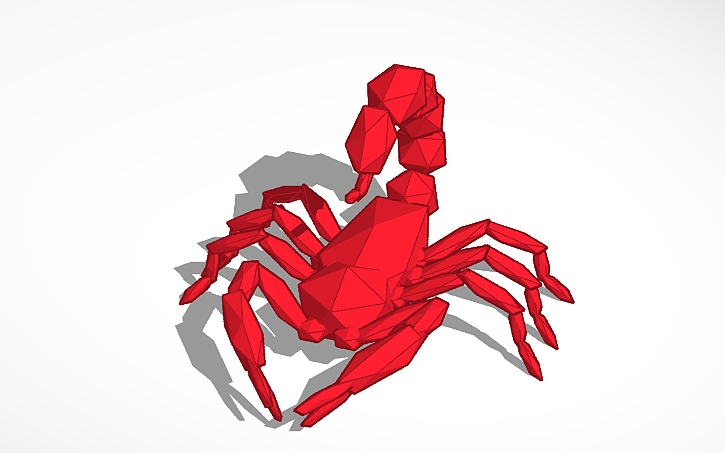 3D design Alacrán | Tinkercad