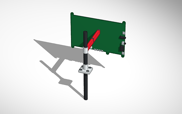 3D design Recieve monitor stand - Tinkercad