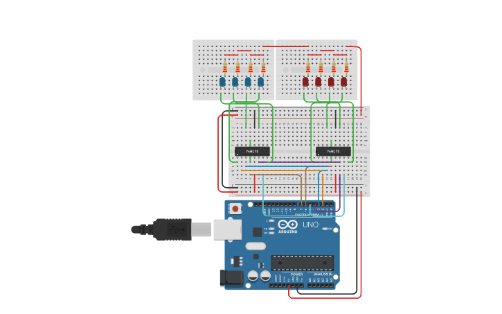 Circuit design port_multiplexer_1 | Tinkercad