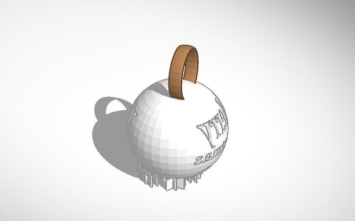 3d Design Ornament Tinkercad