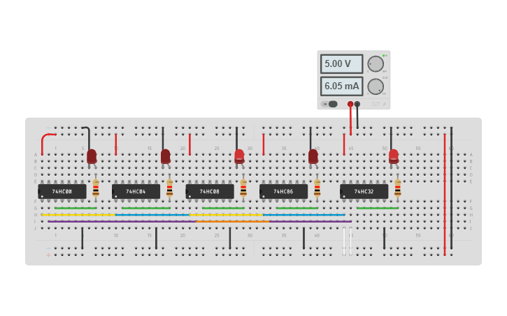 Circuit design Lab 1 | Tinkercad