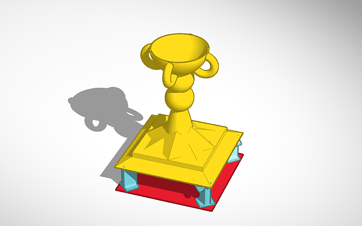 3D design Trophy 0.1 - Tinkercad