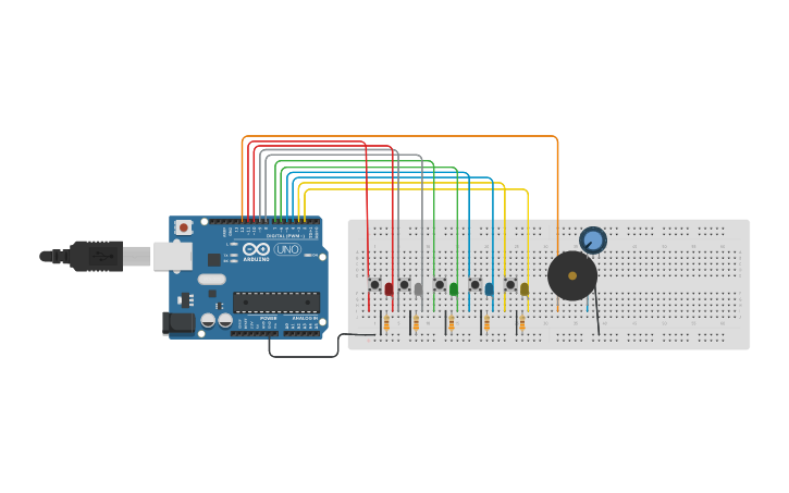 Circuit design Embedded - Tinkercad