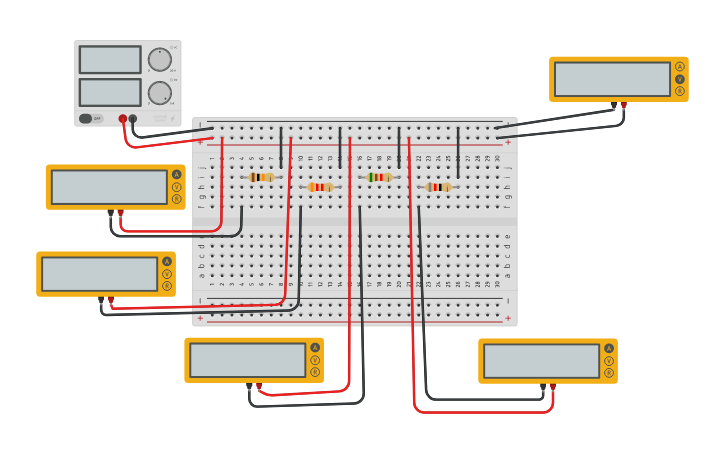 Circuit design CIRCUITO PARALELO | Tinkercad