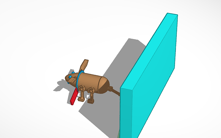 3D design #balljoint Droid Dog | Tinkercad