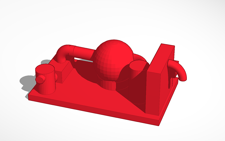 3D design Water Filtration System - Tinkercad