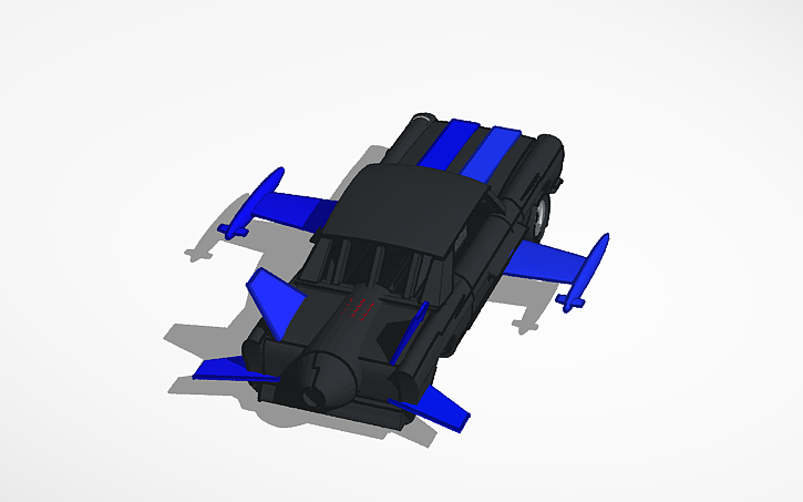 3D design Copy of Car-Flying car - Tinkercad