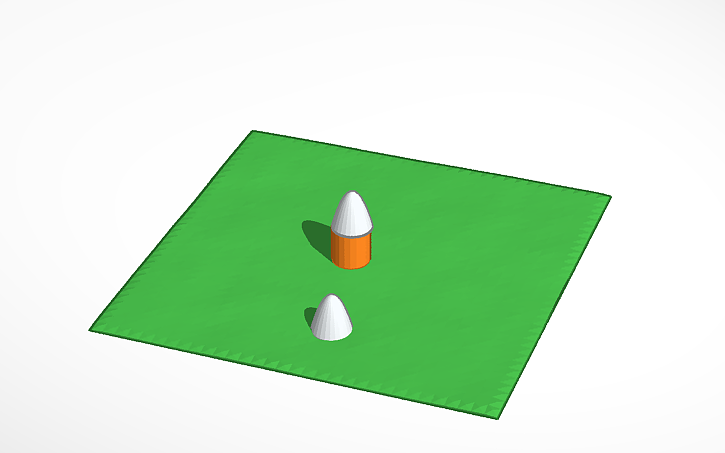 3D design Лиса,дерево,марс. - Tinkercad
