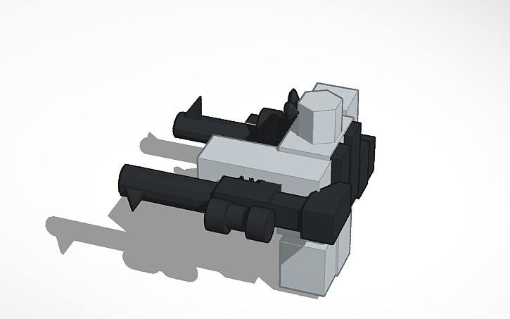3D design basic megatron for kids | Tinkercad