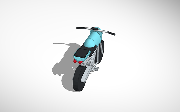 3D design Motorbike - Tinkercad